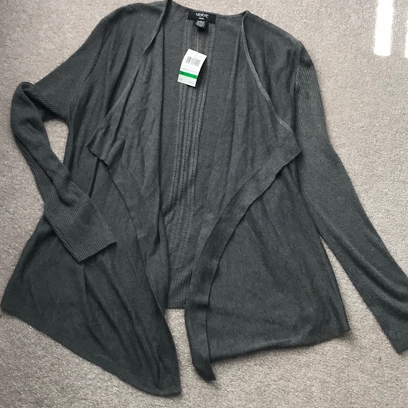 Verve Ami | Sweaters | Nwt Gray Draped Cardigan | Poshmark